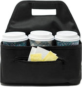 Drink Caddy Portable Drink Carrier and Reusable Coffee Cup Holder - 6 ...